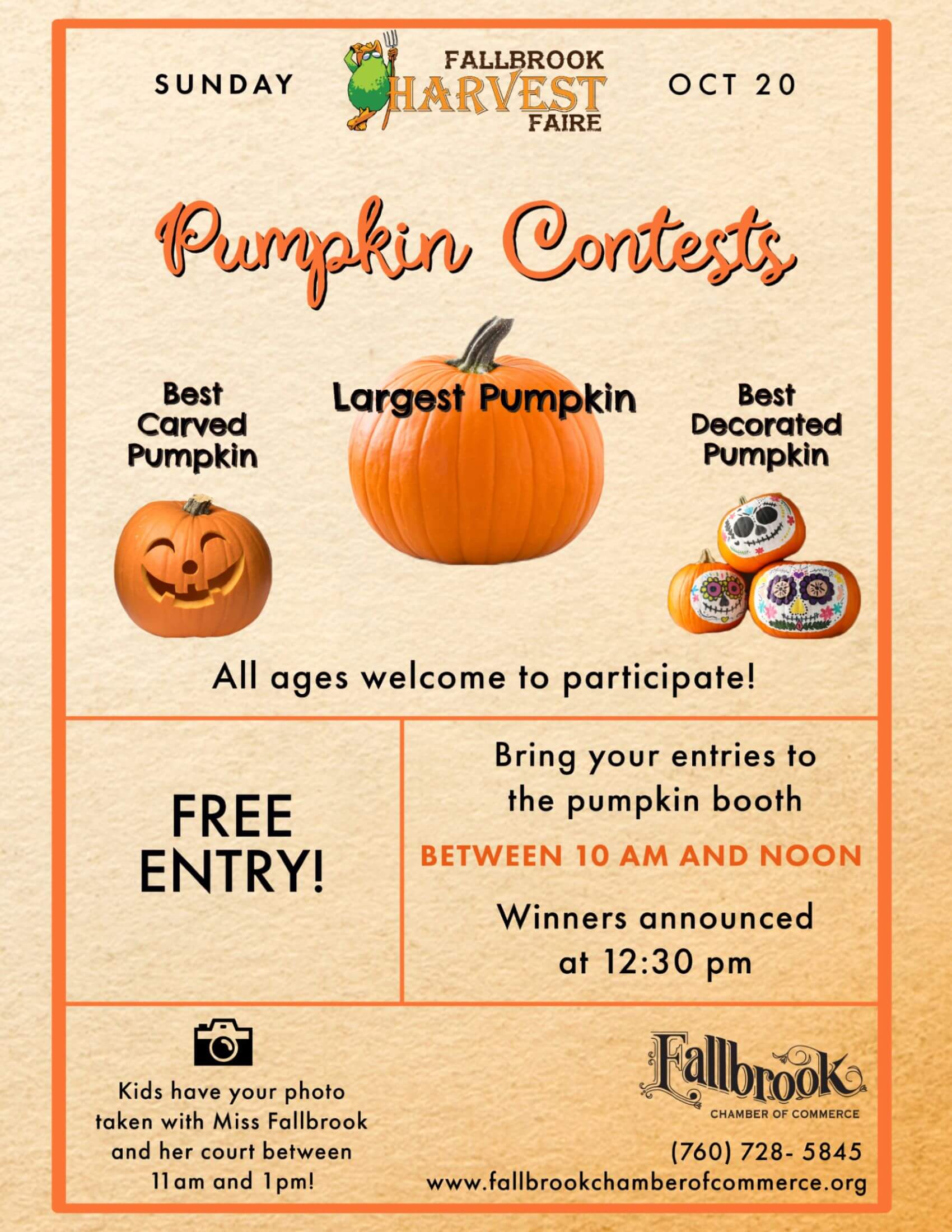 Fallbrook Harvest Faire - Fallbrook Chamber of Commerce