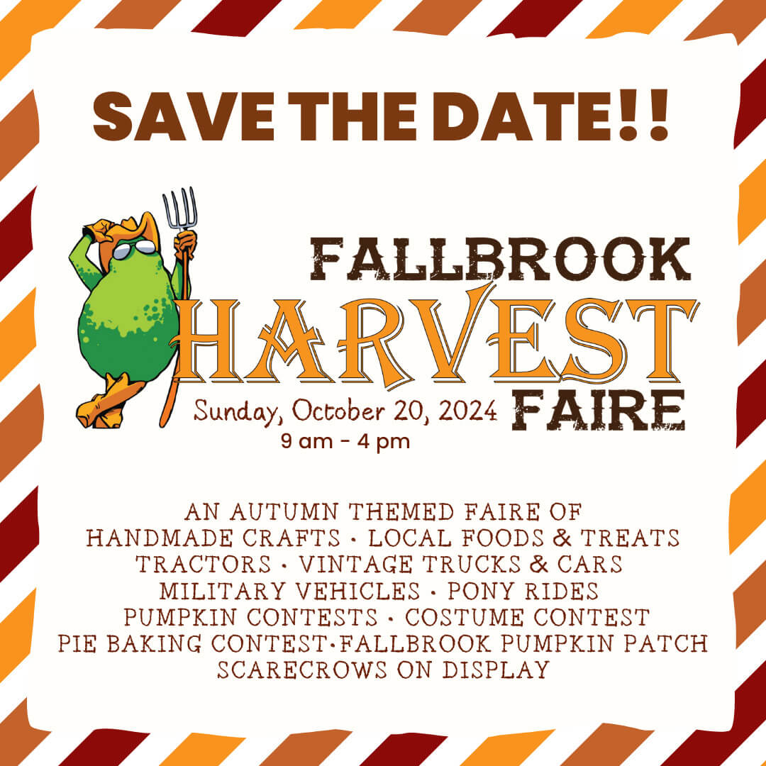 Fallbrook Harvest Faire - Fallbrook Chamber of Commerce