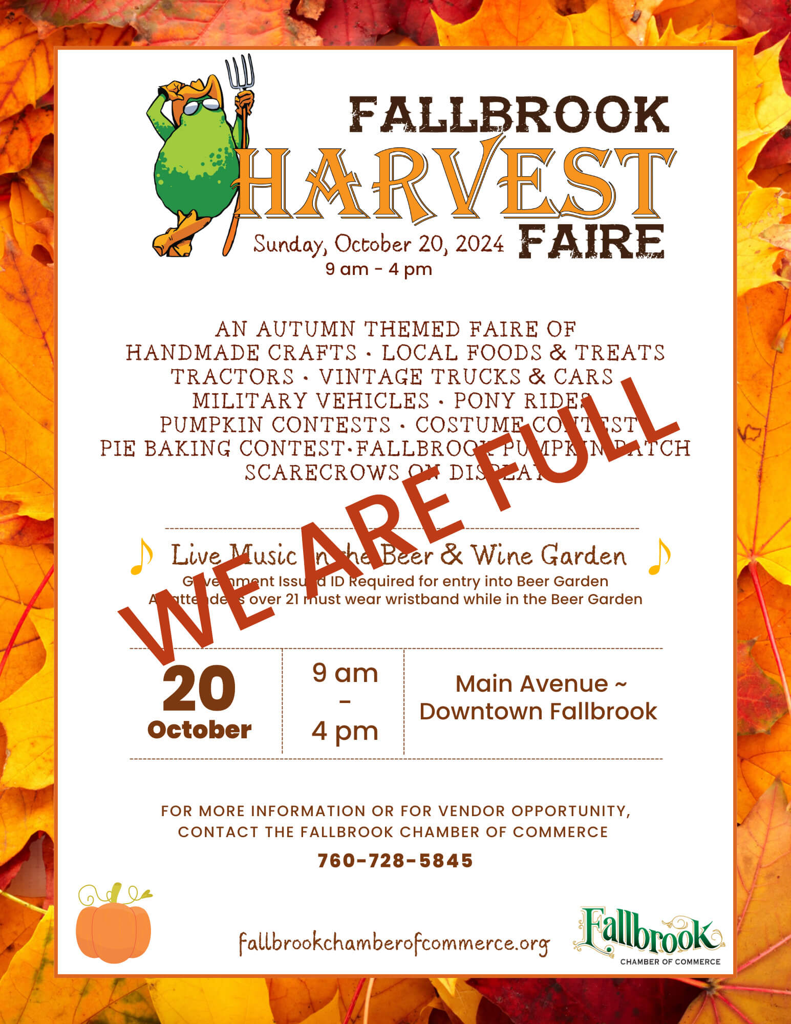 Fallbrook Harvest Faire - Fallbrook Chamber of Commerce