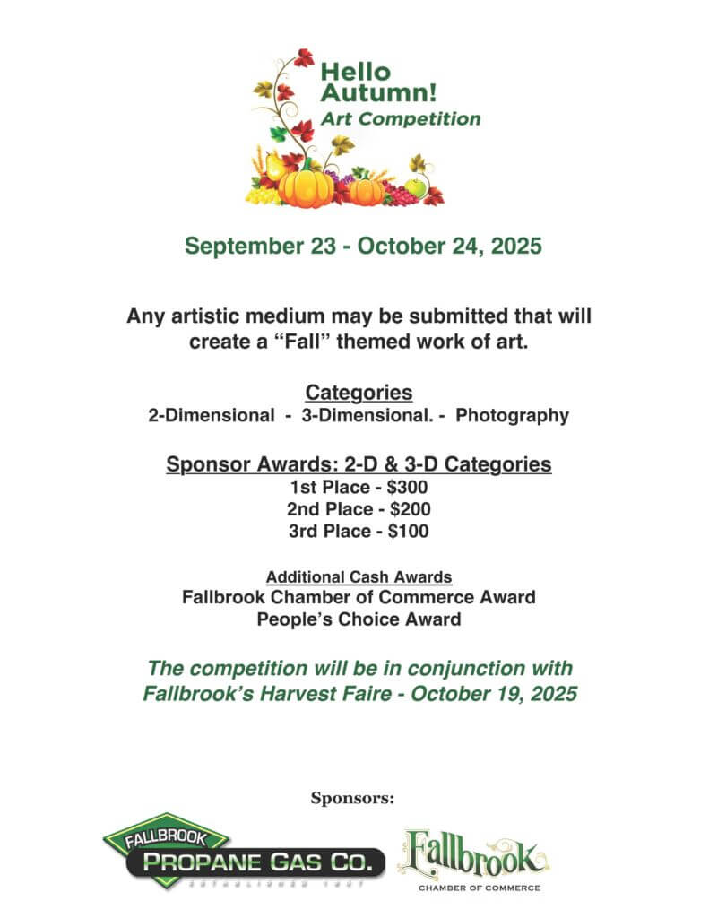 Fallbrook Harvest Faire - Fallbrook Chamber of Commerce